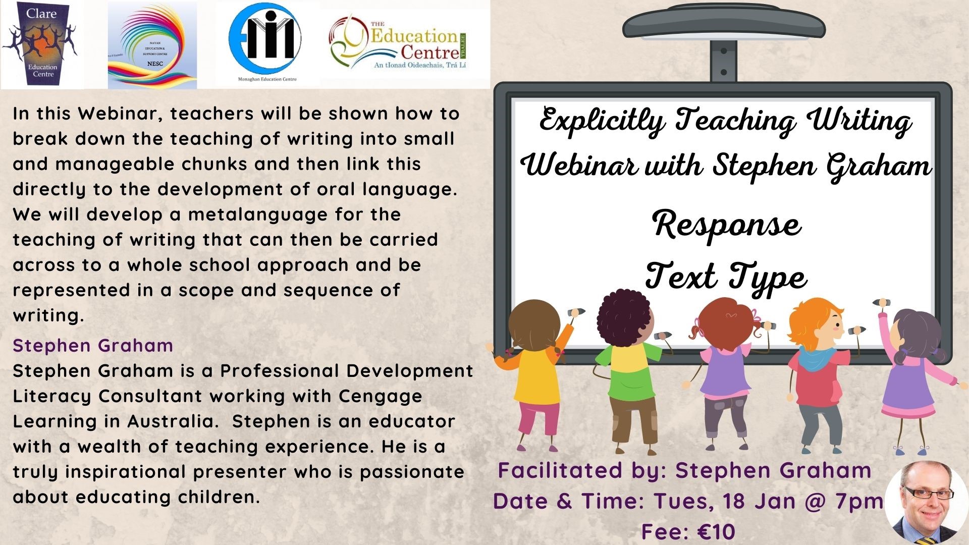 SP100-22 Explicitly Teaching Writing with Stephen Graham - Response ...