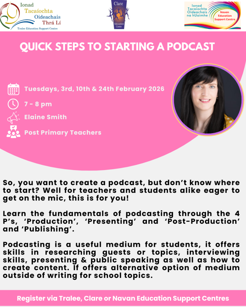 SP26-56 Quick Steps To Starting A Podcast-Post Primary - Navan ...