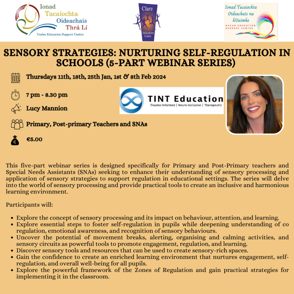 SP24-058 Sensory Strategies: Nurturing Self-Regulation in Schools ...