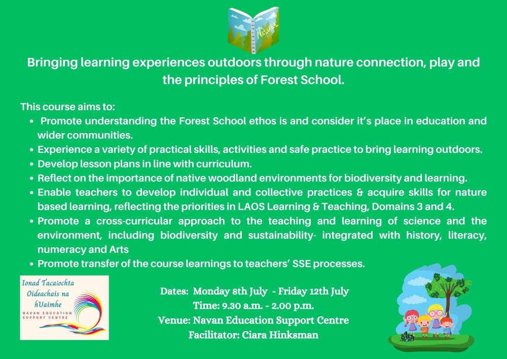 SUM24-104 Bringing learning experiences outdoors through nature ...