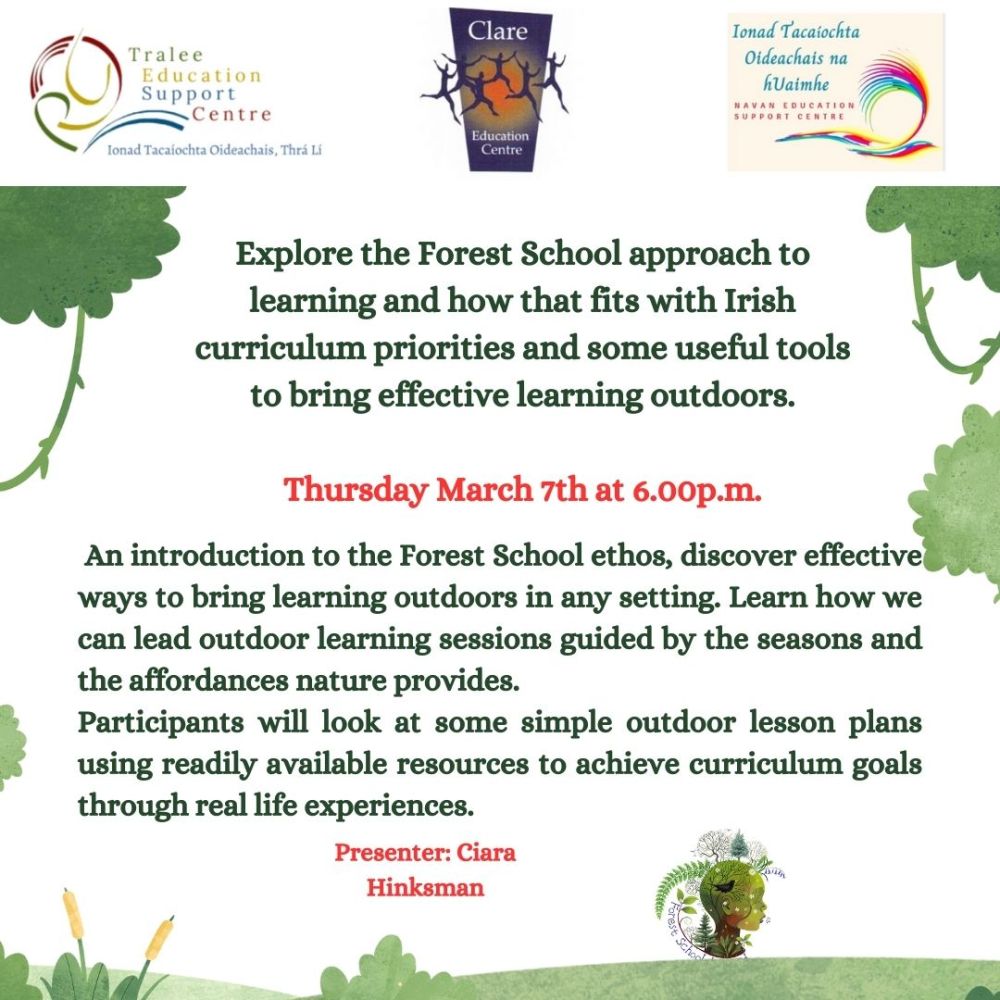 SP24-047 Explore the Forest School approach to learning and how that ...