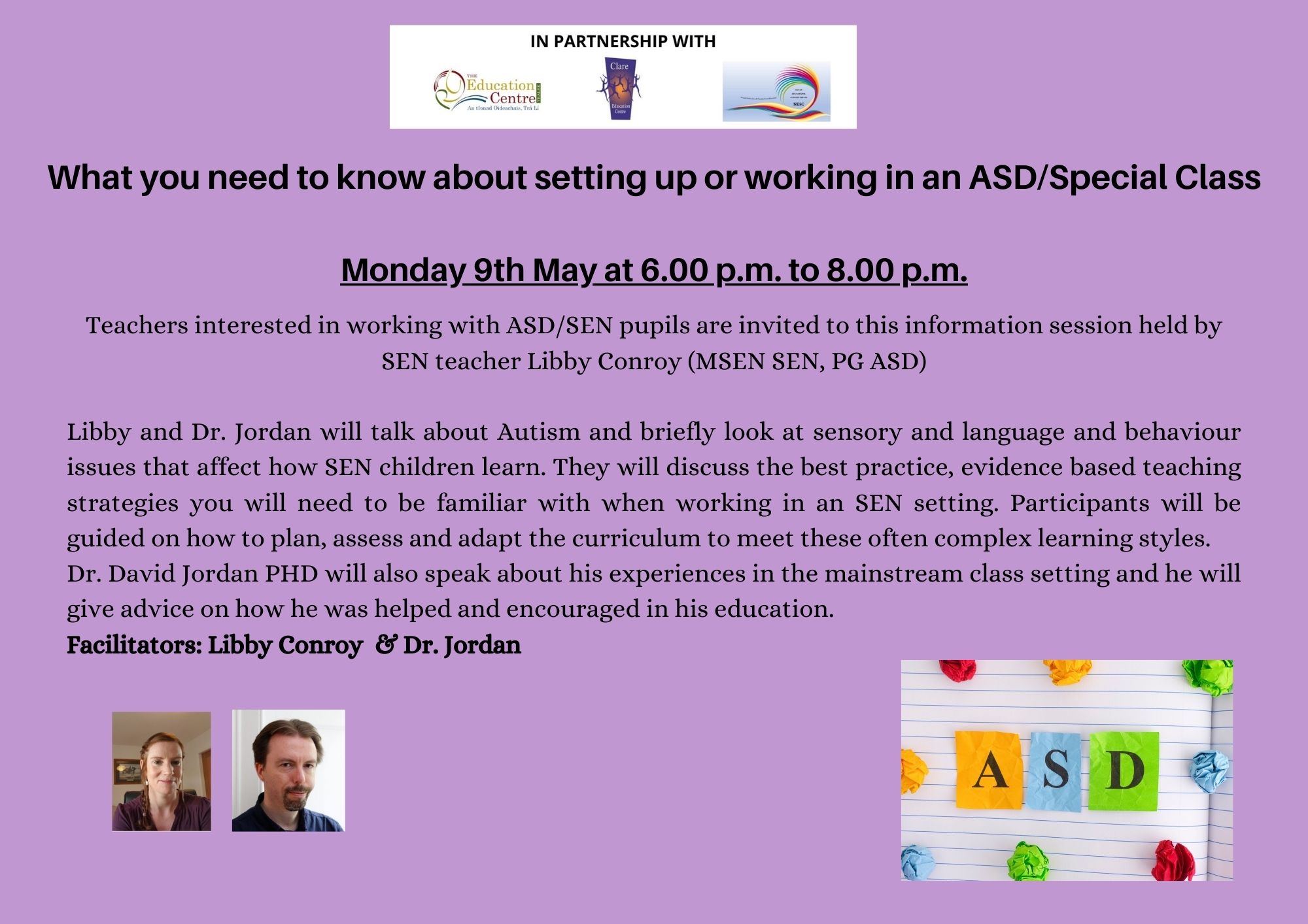 SP389-22 What you need to know about setting up or working in an ASD ...