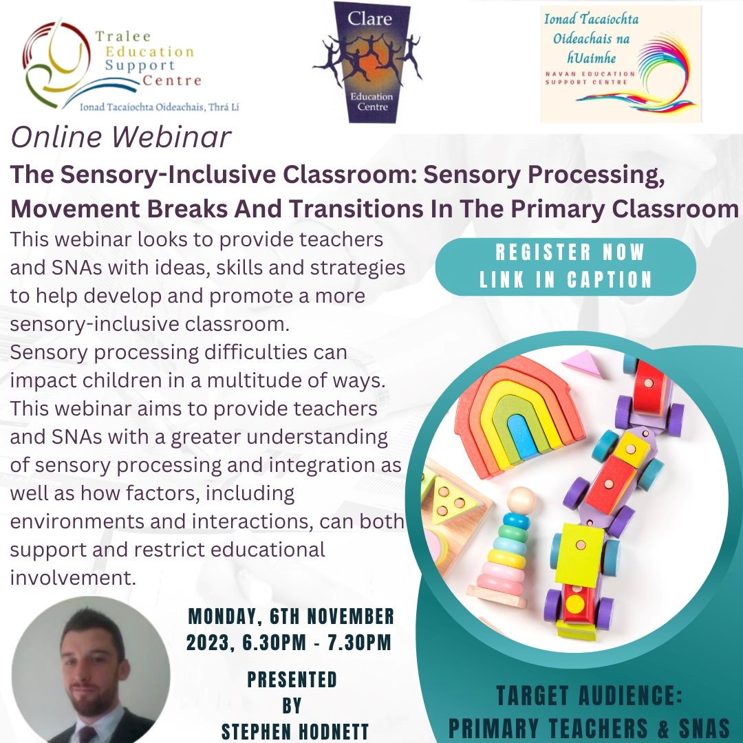 AUT23-100 The Sensory-Inclusive Classroom: Sensory Processing, Movement ...