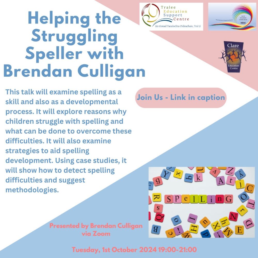 AUT24-120 Helping the Struggling Speller with Brendan Culligan -Primary ...