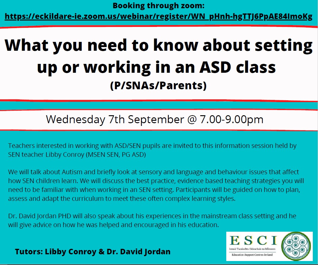 ESCI Webinar - What you need to know about setting up or working in an ...